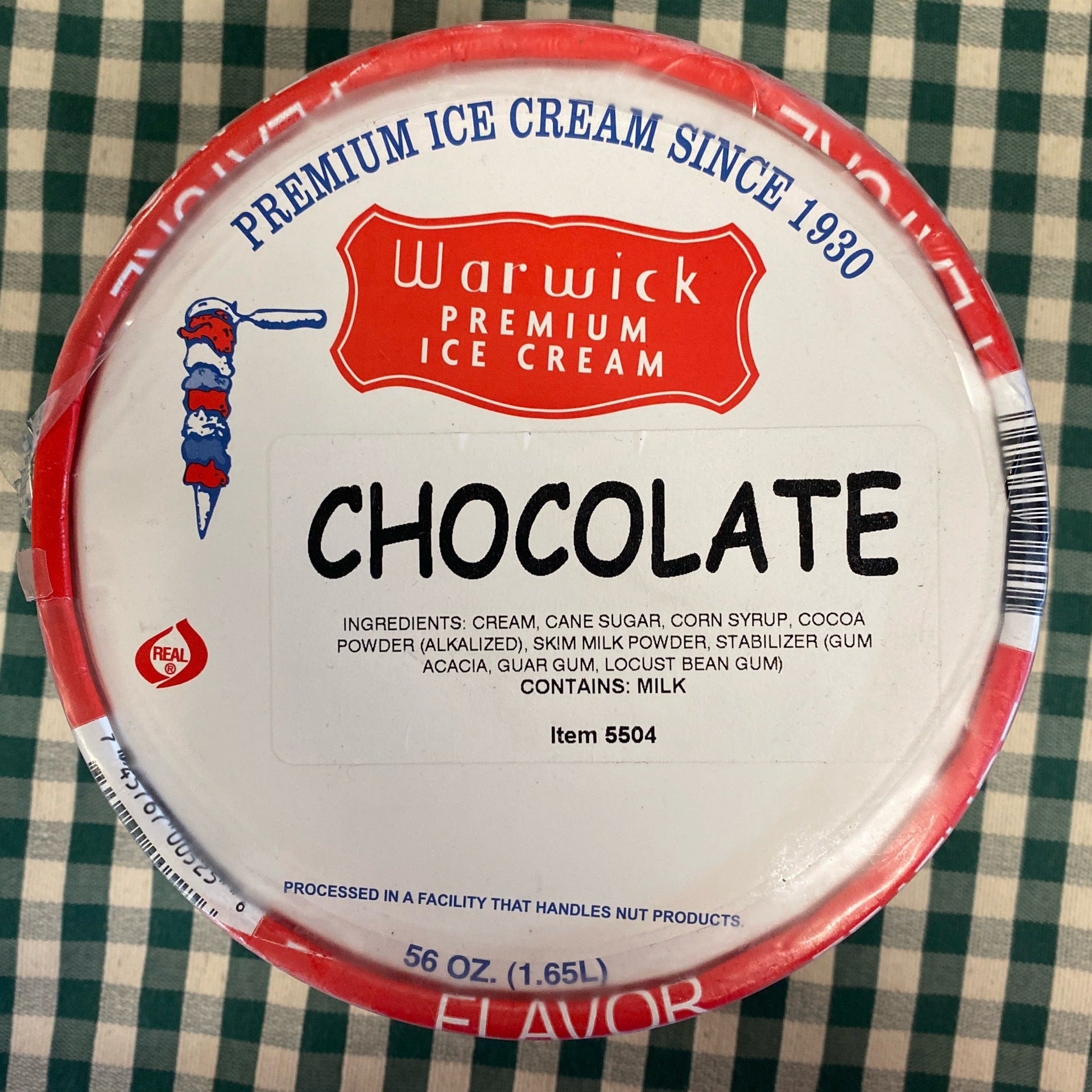 Warwick Chocolate Ice Cream | Whittier Farms