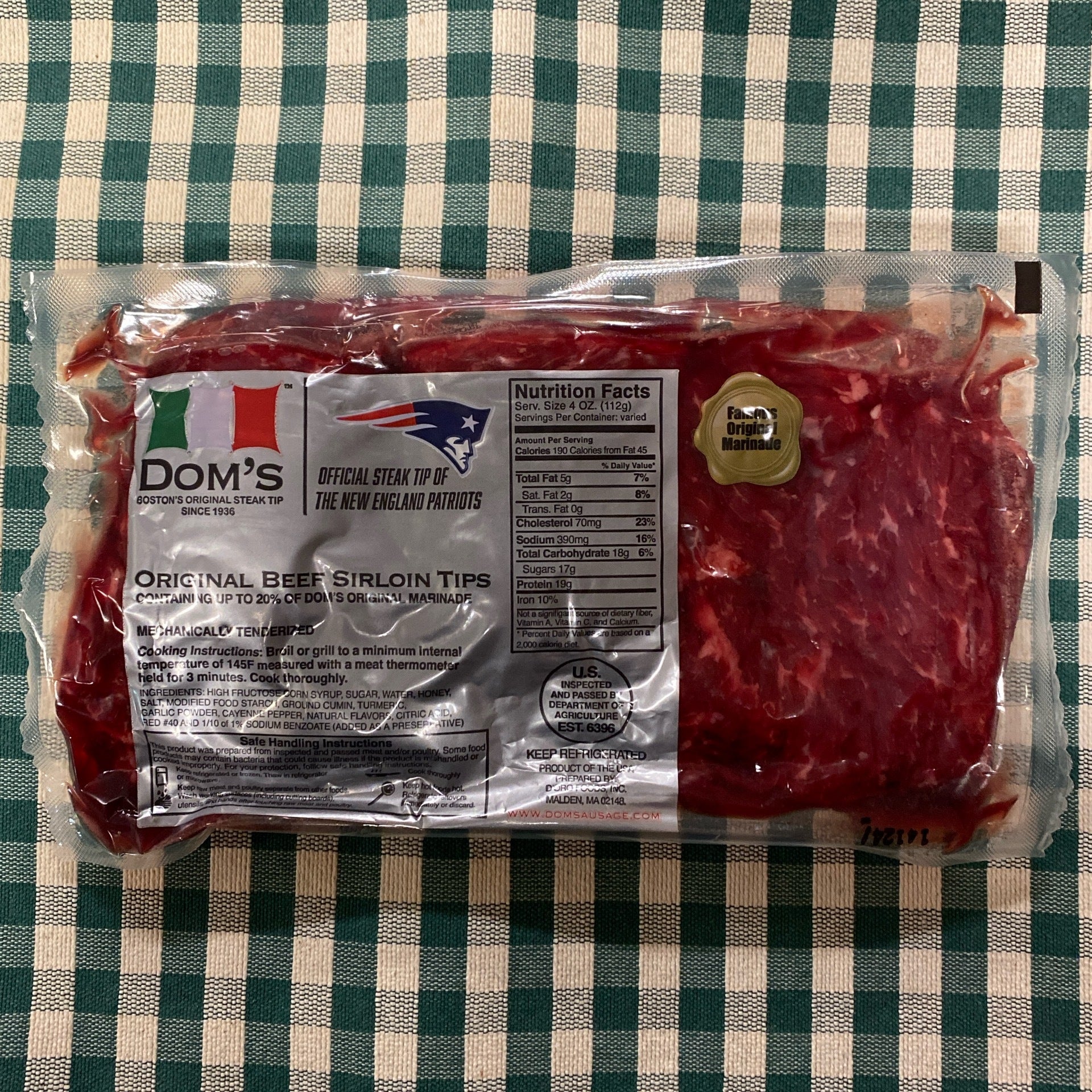 Dom's Original Steak Tips | Whittier Farms